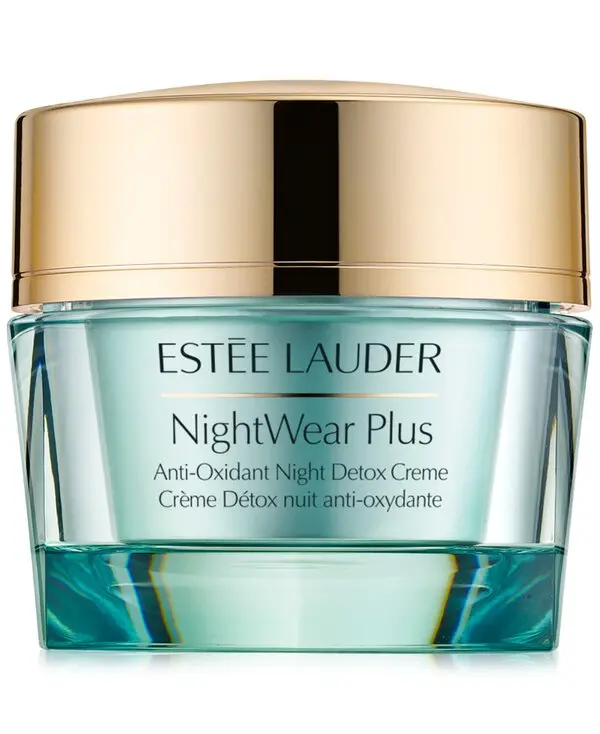 Estée Lauder Nightwear Plus Anti-oxidant Night Detox Face Cream Moisturizer - No Color