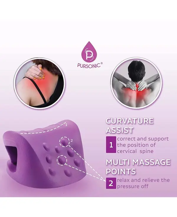 PURSONIC Neck And Shoulder Stretcher And Relaxer