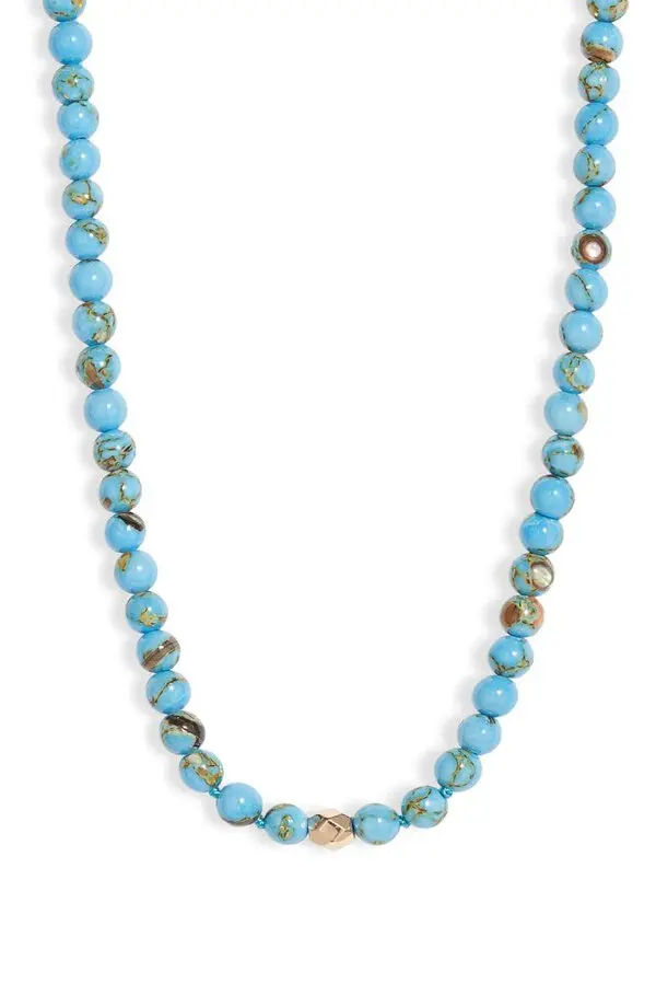 Anzie Boheme Turquoise Beaded Necklace