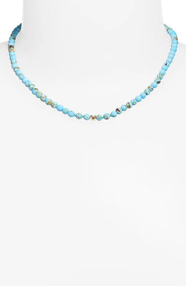 Anzie Boheme Turquoise Beaded Necklace