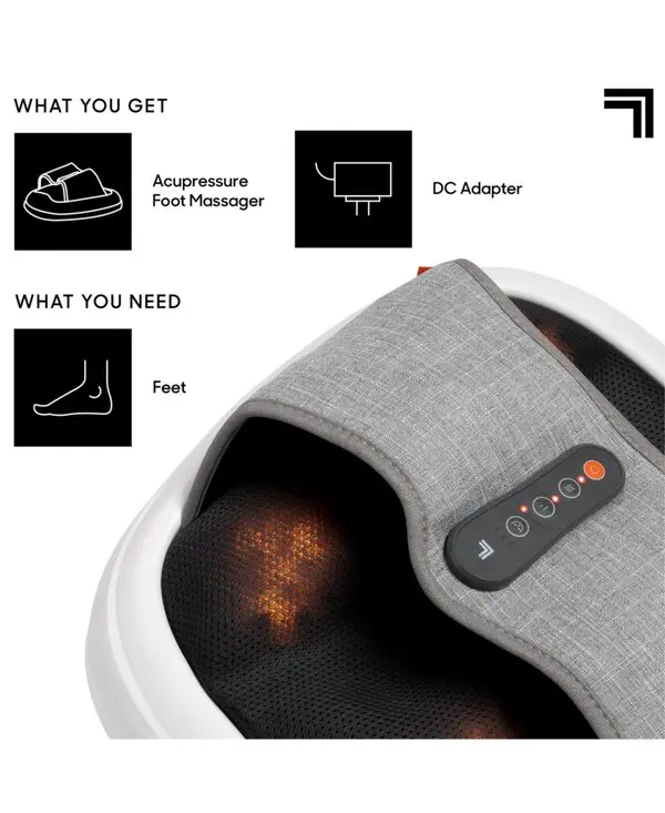Sharper Image Acupoint Acupressure Foot Massager Machine