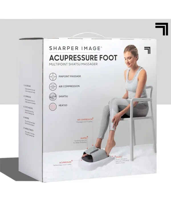 Sharper Image Acupoint Acupressure Foot Massager Machine