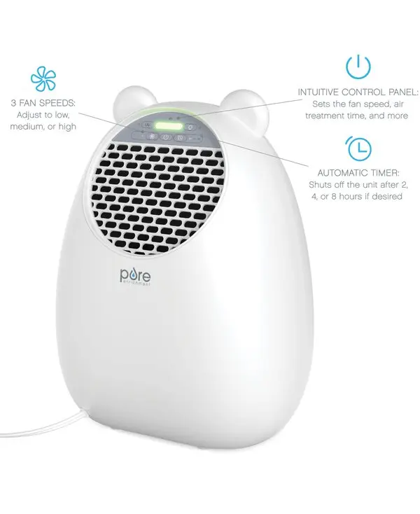 PURE ENRICHMENT Purezone True Hepa Bear-shaped Air Purifier