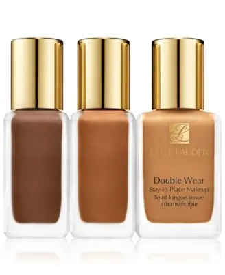 Estée Lauder Double Wear Foundation Collection - W Sandalwood - Very Deep With Warm Golde