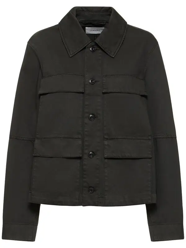 LEMAIRE 4 Pocket Cotton Jacket