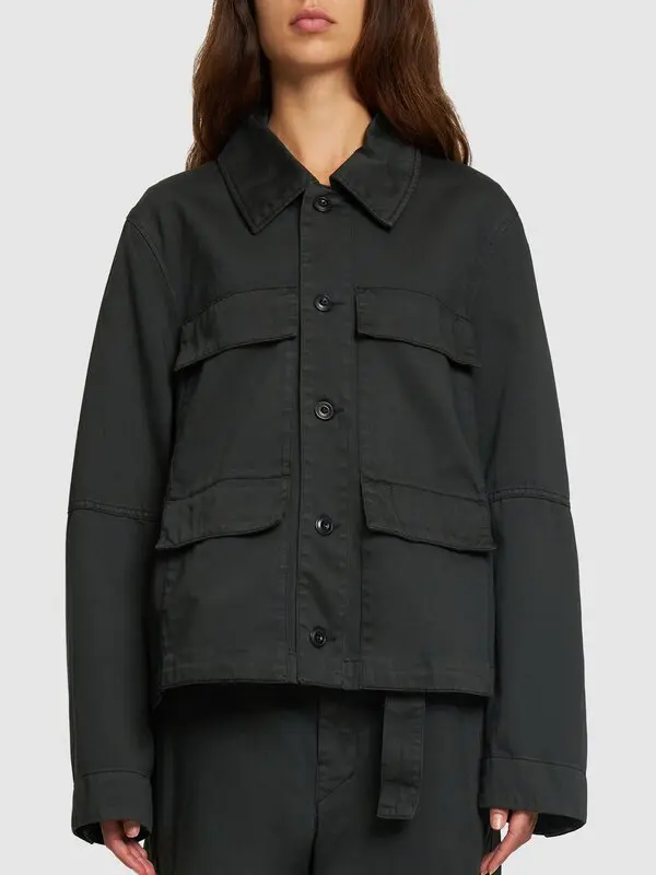 LEMAIRE 4 Pocket Cotton Jacket
