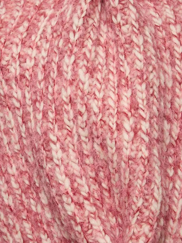 Acne Studios Chunky Mélange Wool Blend Knit Sweater