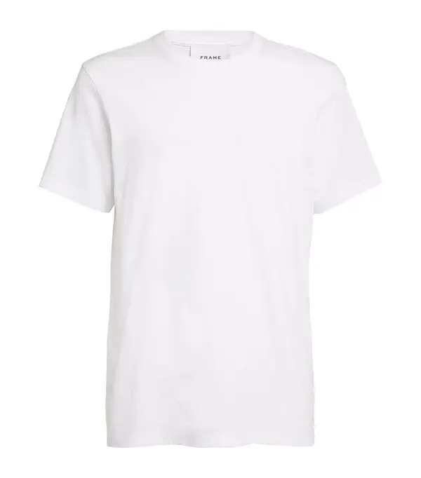FRAME Cotton T-shirt - White