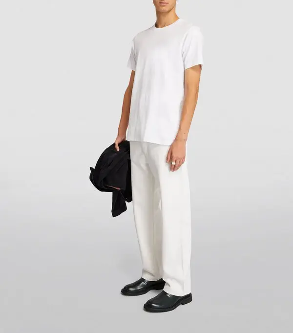 FRAME Cotton T-shirt - White