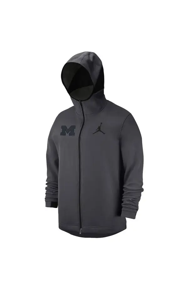 Jordan Brand Michigan Wolverines Tonal Showtime Full-zip Hoodie