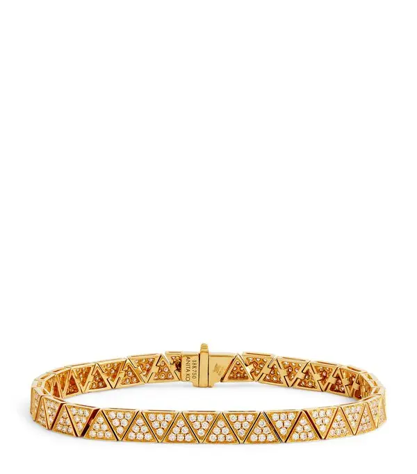 ANITA KO Cleo Diamond Bracelet - Gold