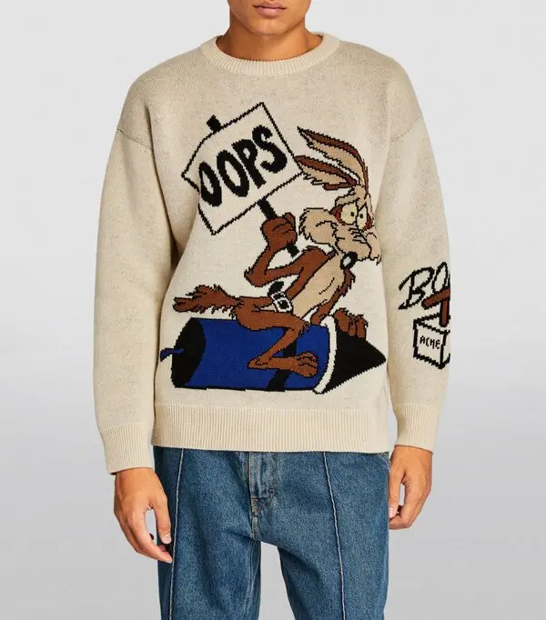 レア 極美品 Alanui アラヌイ LOONEY TUNES セーター ニット P00756463.jpg
