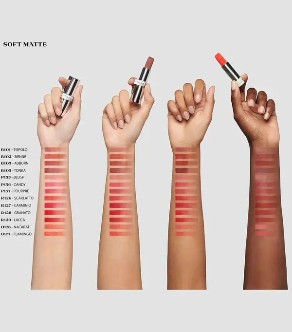 PRADA BEAUTY Prada Monochrome Soft Matte Lipstick - Red