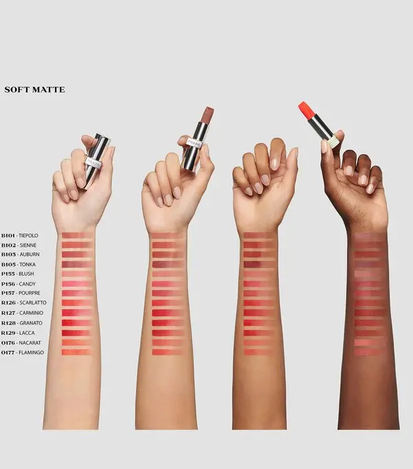 PRADA BEAUTY Prada Monochrome Soft Matte Lipstick Refill - Red