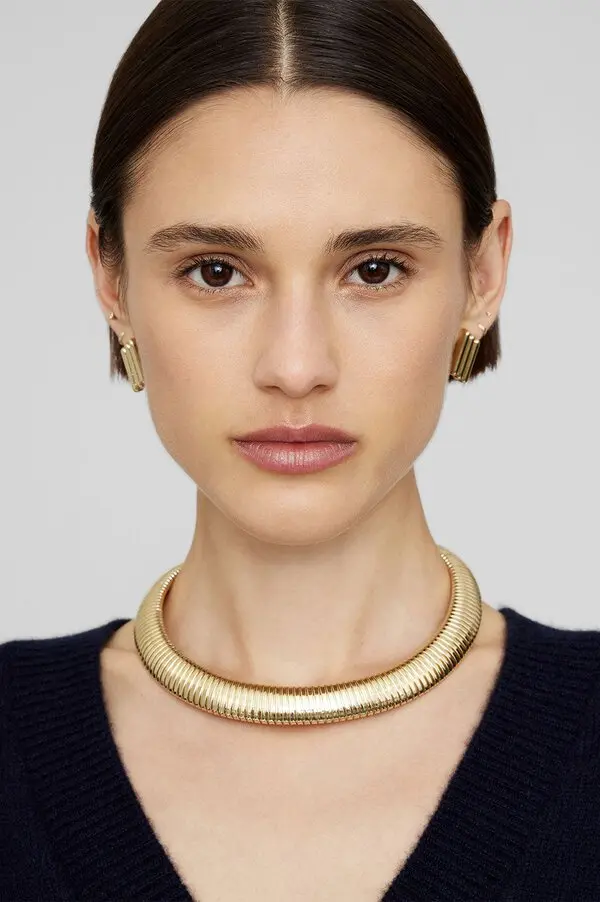 ANINE BING Coil Chain Necklace