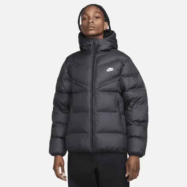 Nike Windrunner Primaloft® Storm-fit Hooded Puffer Jacket - Black