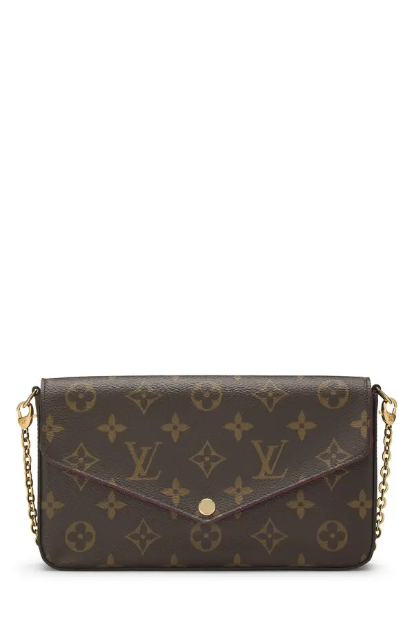 LOUIS VUITTON Monogram Canvas Pochette Felicie