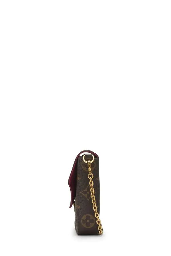 LOUIS VUITTON Monogram Canvas Pochette Felicie