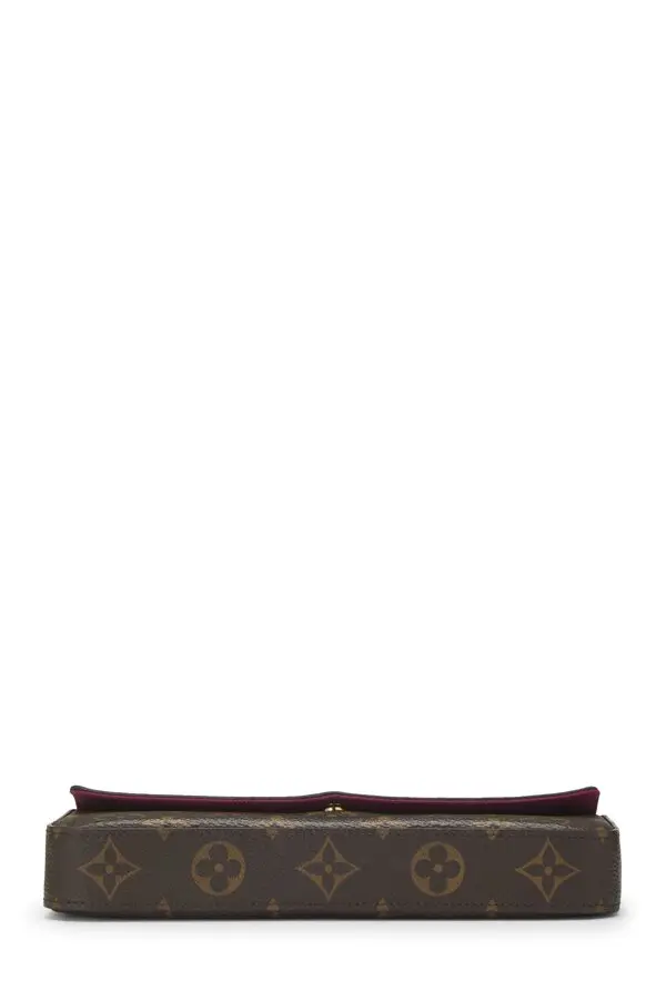 LOUIS VUITTON Monogram Canvas Pochette Felicie