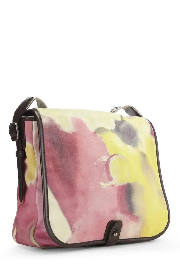 Chanel Suede Flower Power Messenger Bag