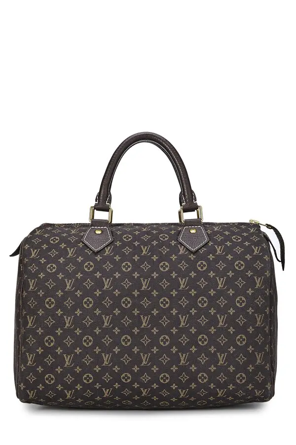 LOUIS VUITTON Mini Lin Speedy 30