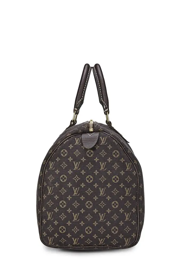 LOUIS VUITTON Mini Lin Speedy 30 Bag - Brown