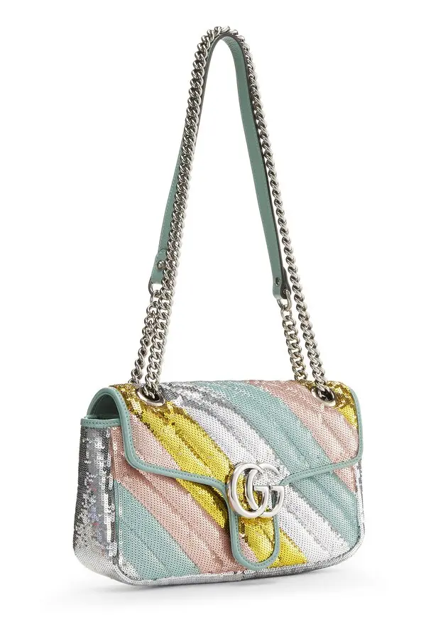 Gucci Gg Marmont Shoulder Bag - Multi