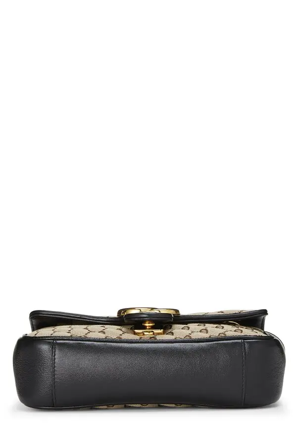 Gucci Original Gg Canvas Marmont Shoulder Bag Mini