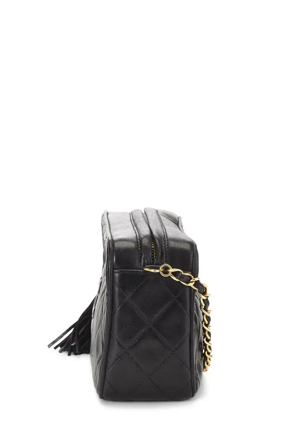 Chanel Lambskin Diamond 'cc' Camera Bag
