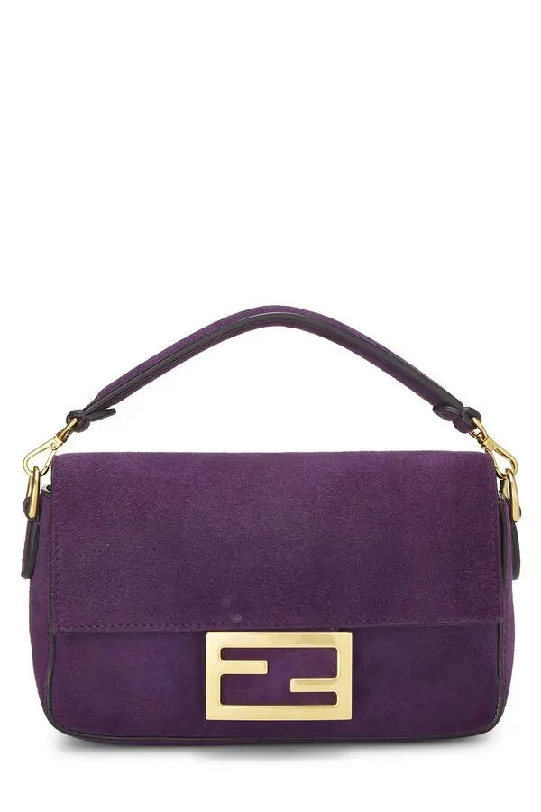 Fendi Suede Baguette Mini