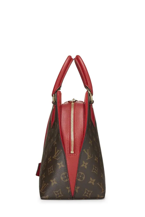 LOUIS VUITTON Monogram Canvas Alma Bnb - Red