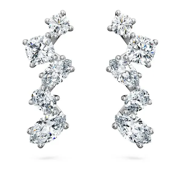 SWAROVSKI Galaxy Diamond Ear Cuffs - White