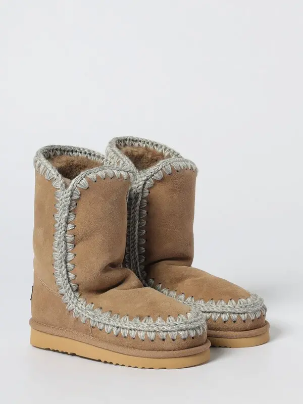 Mou Ankle Boots - Beige
