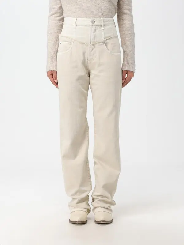 Isabel Marant Étoile Denim Jeans - Beige