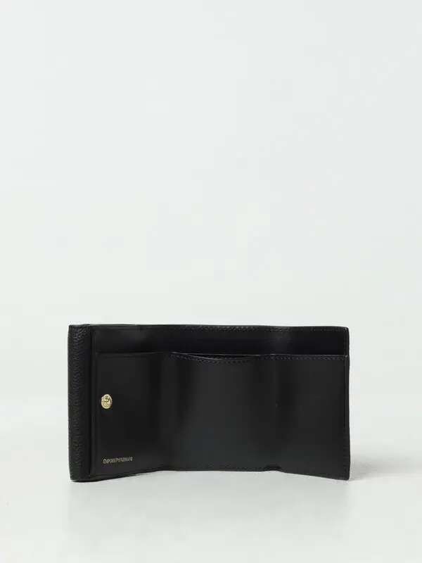 Emporio Armani Wallet In Grained Synthetic Leather