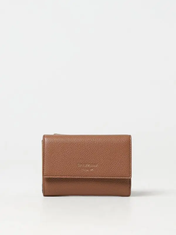 Emporio Armani Wallet In Grained Synthetic Leather - Black 1