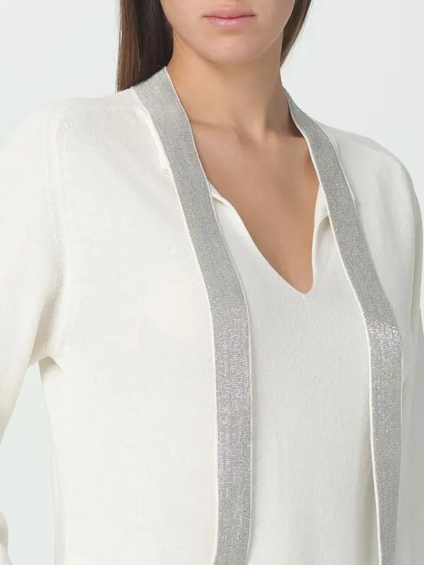 Fabiana Filippi Embellished V-neck Dress