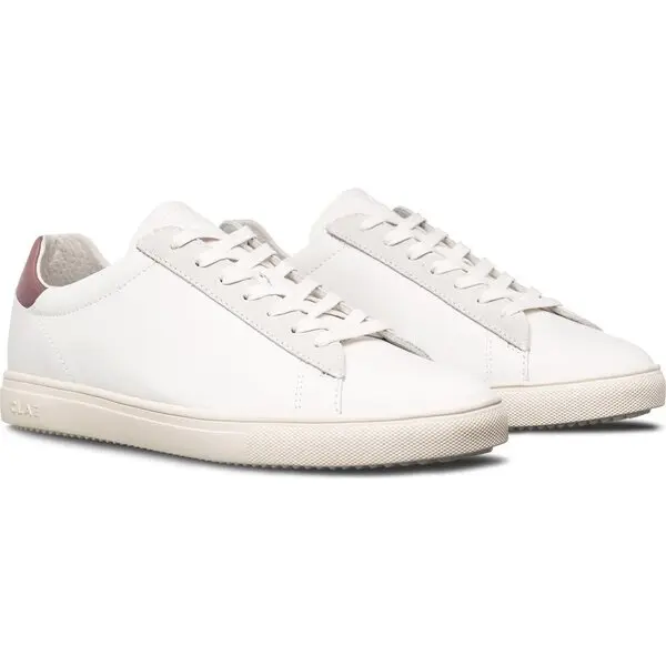Clae Bradley California Sneaker - White/panama Leather