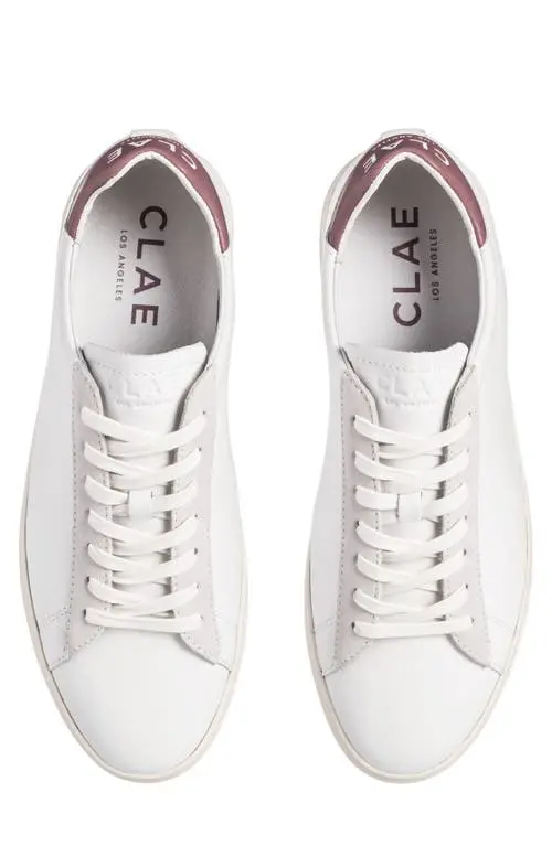 Clae Bradley California Sneaker - White/panama Leather