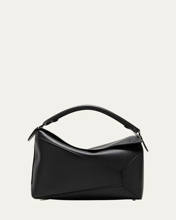 Loewe Puzzle Edge Top-handle Bag - Black