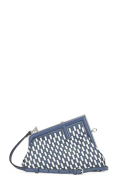 Fendi Woven Leather First Bag