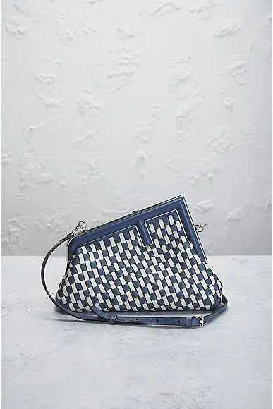 Fendi Woven Leather First Bag