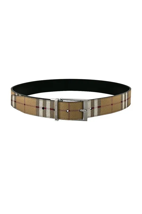 Burberry Belt - Archive Beige & Silver