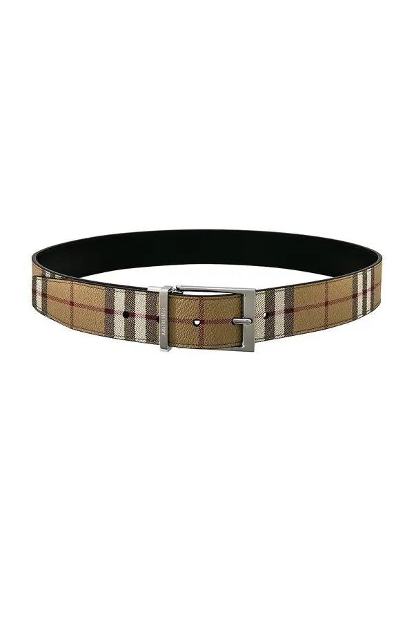 Burberry Belt - Archive Beige & Silver