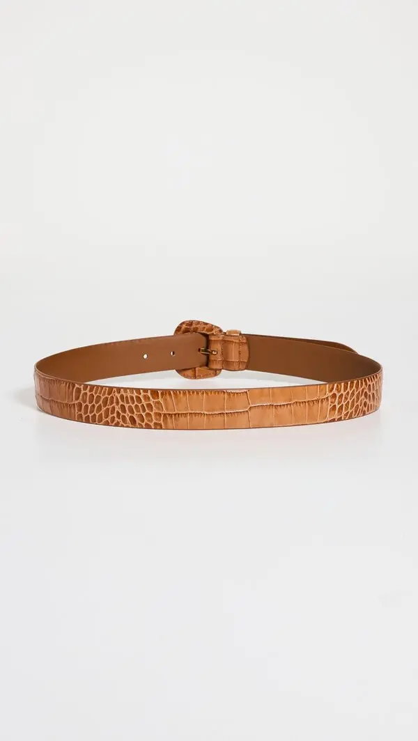 Anderson's Croc-effect Leather Belt