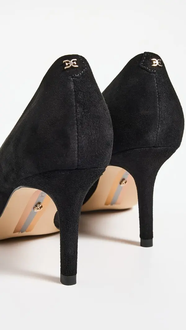 Sam Edelman Vienna Pointed Toe Stiletto Pumps - Black
