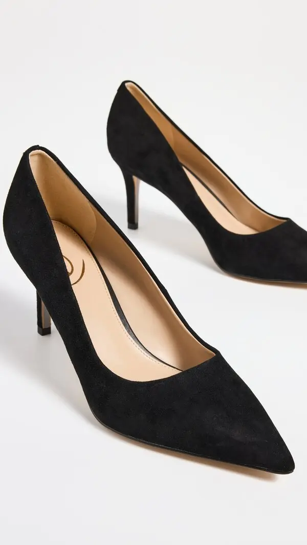 Sam Edelman Vienna Pointed Toe Stiletto Pumps - Black