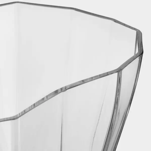 ORREFORS Low Reed Vase