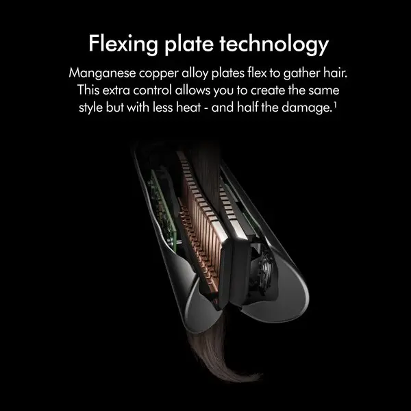 DYSON Corrale Hair Straightener - Prussian Blue/copper