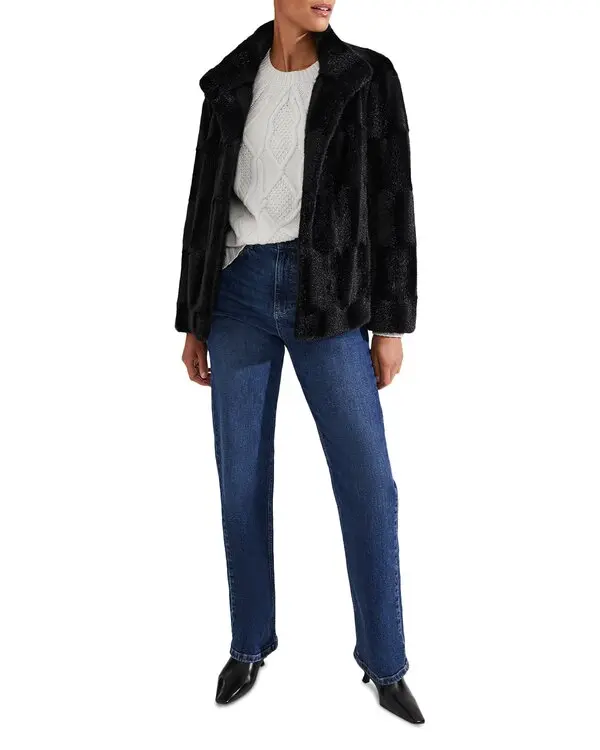 HOBBS LONDON Maja Cable Knit Sweater